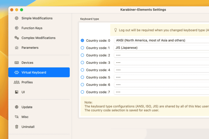 Karabinerを入れたらJISキーボードがUS配列で認識される場合の対処方法 – Mac – Jill Tone Blog